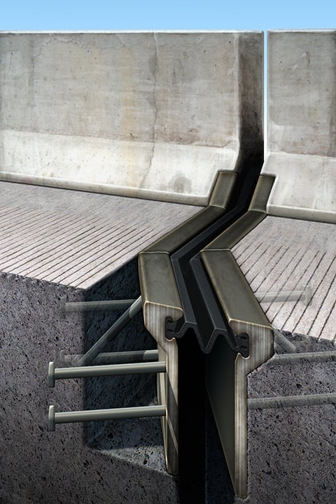 Strip Seal: What is the preferred upturn configuration when not specified?